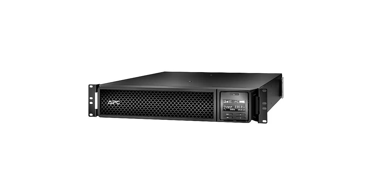 APC Smart-UPS SRT3000RMXLI 3000VA, 2700W, IEC, 2U (SRT3000RMXLI)