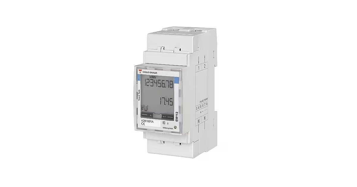 Carlo Gavazzi Energy Management Energy Analyzer Type EM112 MID ...