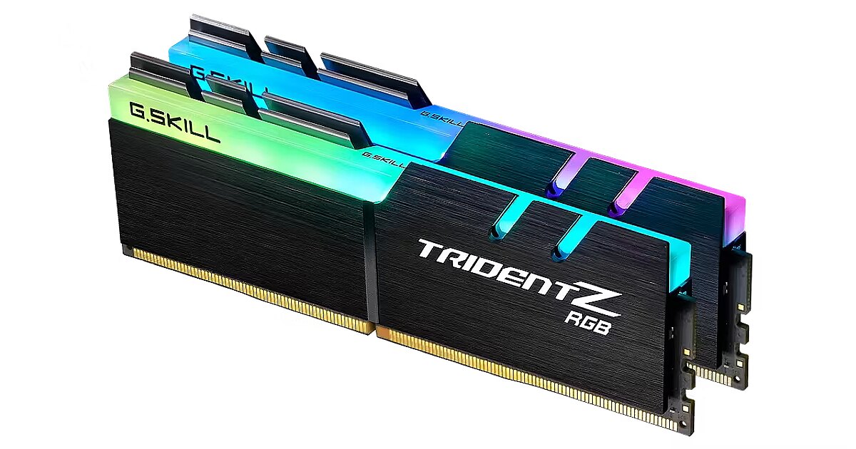 G.SKILL Trident Z RGB, DDR4, 64GB, 3200MHz, CL14, Kit of 2 (F4-3200C14D ...