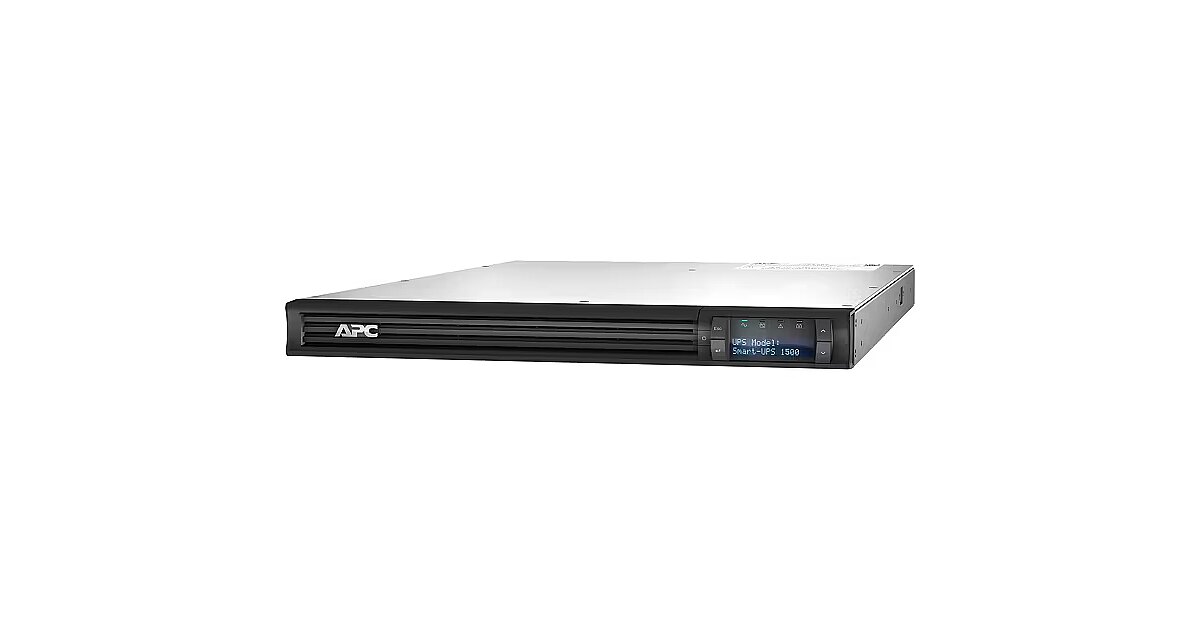 APC Smart-UPS SMT1500RMI1U 1500VA, 1000W, IEC, 1U (SMT1500RMI1U)