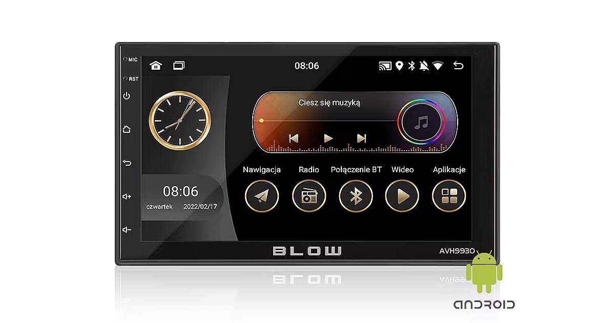Blow Car radio AVH-9930 2DIN 7 inches GPS (78-320#)