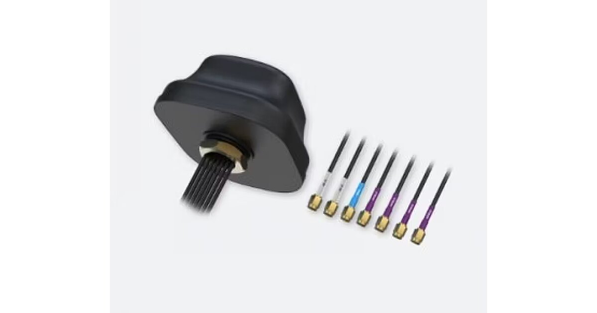 Teltonika PR1KC640 5G COMBO MIMO Mobile/GNSS/WIFI ROOF SMA antenna ...