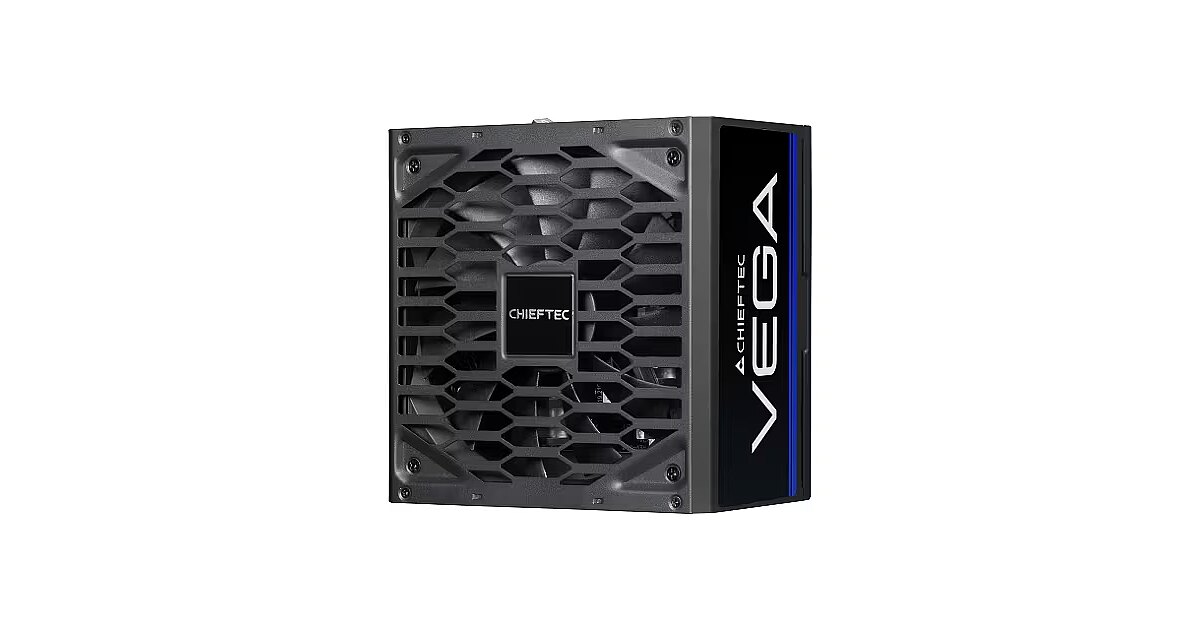 Chieftec VEGA Series, 850W, ATX 3.1, 80PLUS Gold, PCIe 5.0 (PPG-850-S)