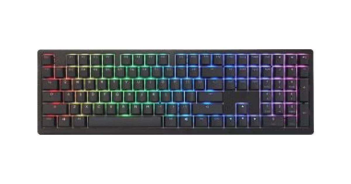 Ducky Zero 6108 Classic Black Wireless, Gaming MX2A Red (US ...