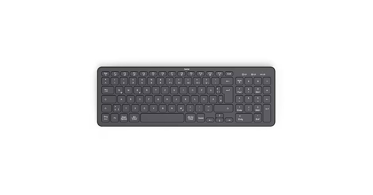 Hama multi-device wireless keyboard WK-300 black (U8173057)