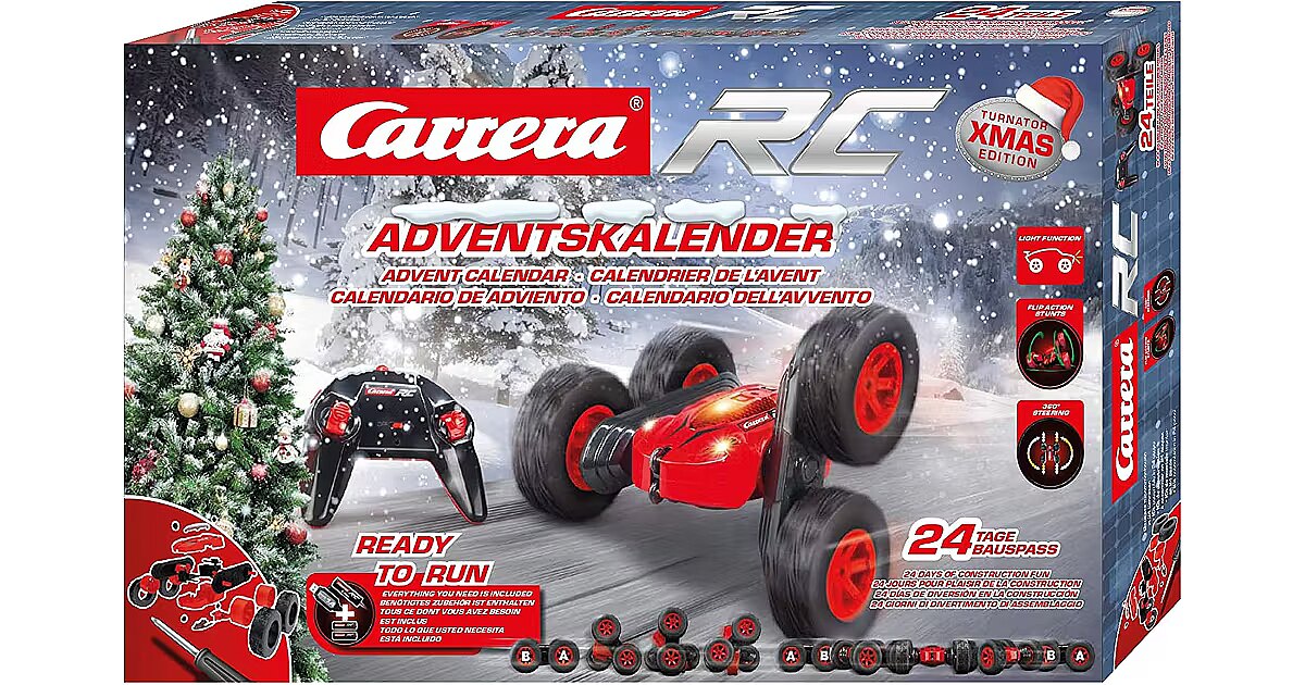 Carrera Advent Calendar X-mas Turnator kit, RC (1:24) (370240009)
