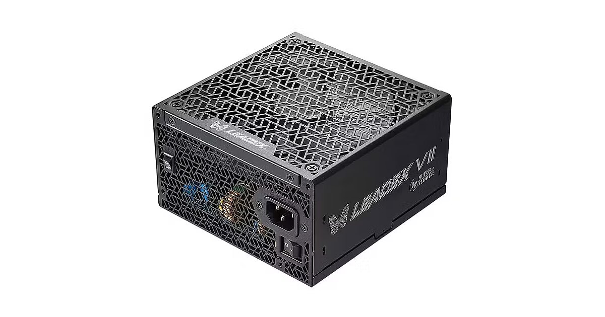 Super Flower Leadex VII XG, 850W, 80PLUS Gold, ATX 3.0, PCIe 5.0 (SF-850F14XG)