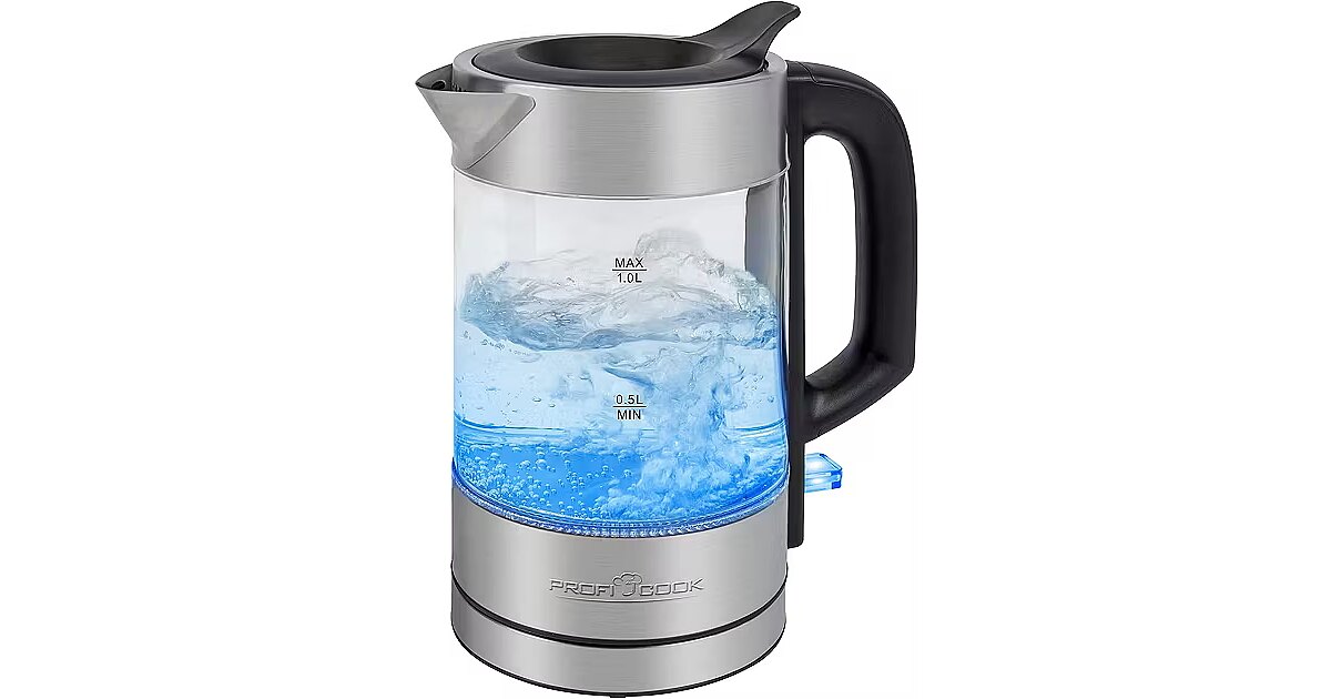 Profi Cook PC-WKS 1229, Glass/Stainless steel (501229)