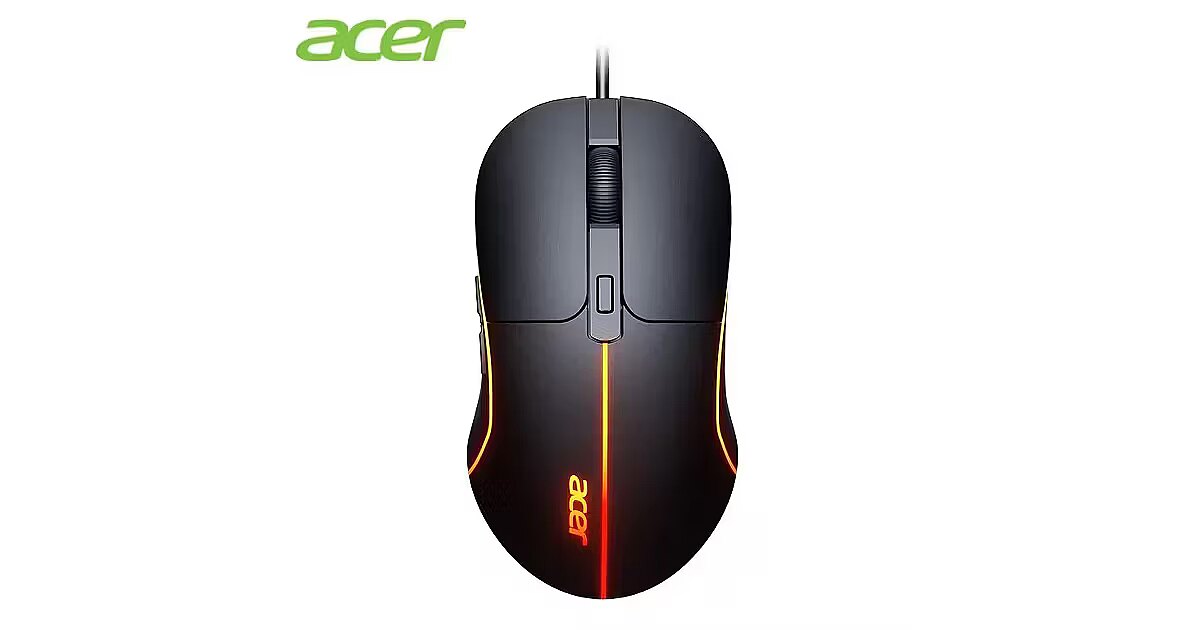 Acer M115 Wired Optical Mouse 3200DPI (M115BK)