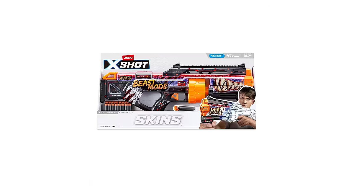 Zuru Blaster SKINS-LAST STAND Beast Out (36518J)