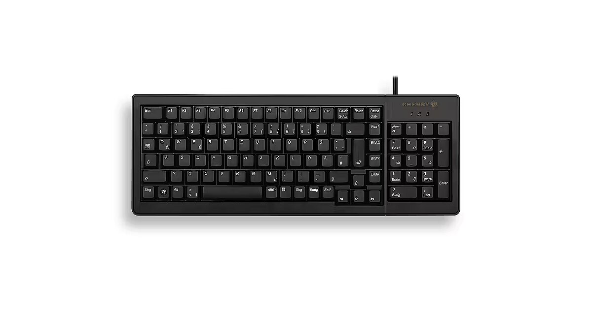 Cherry G84-5200 Compact, PS2/USB, EU (G84-5200LCMEU-2)