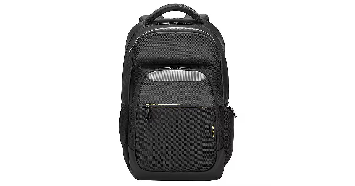 Targus CityGear Backpack, 15.6", Black (TCG662GL)