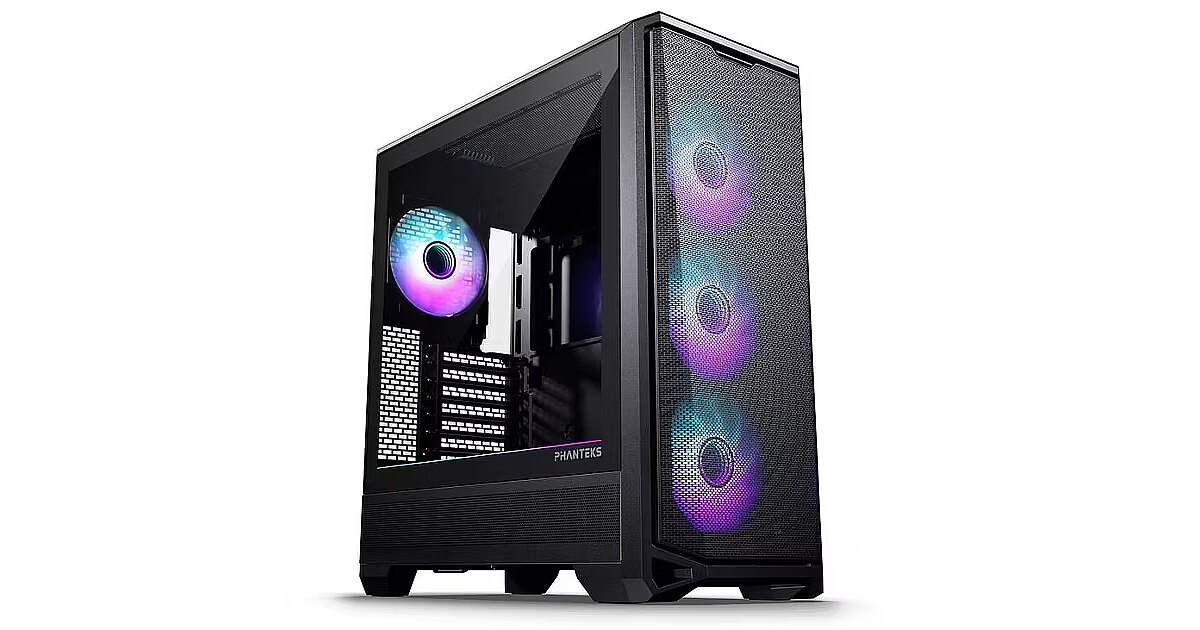 Phanteks Eclipse G400 D-RGB, Tempered Glass, Black (PH-EC400GA_DBK01)