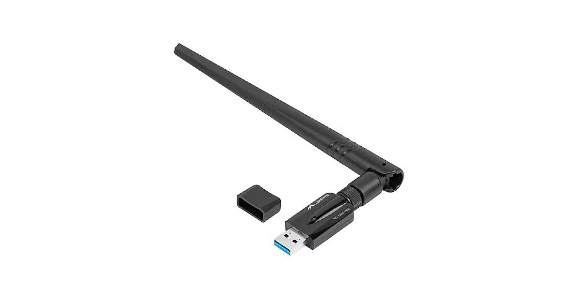 Lanberg AC1200 USB 3.0 Wi‑Fi adapter (NC-1200-WIE)