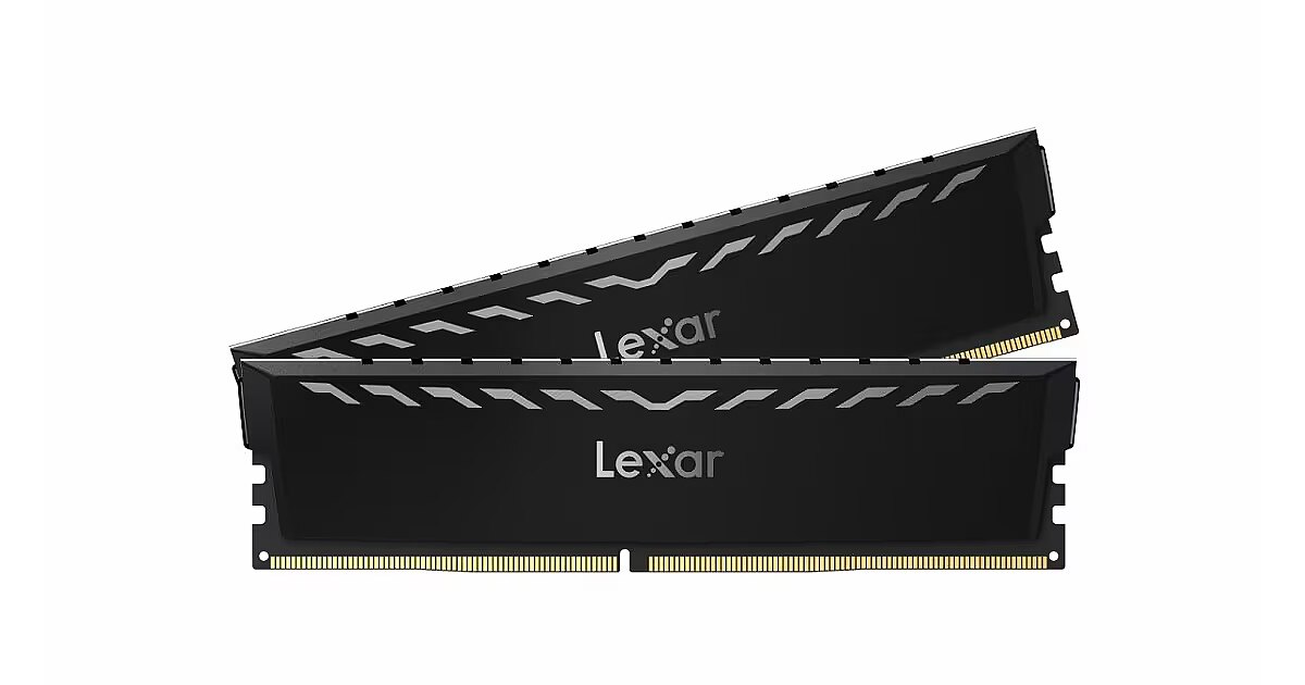 Lexar THOR OC, 16GB, DDR4, 3600MHz, CL18, Kit of 2 (LD4U08G36C18LG-RGD)
