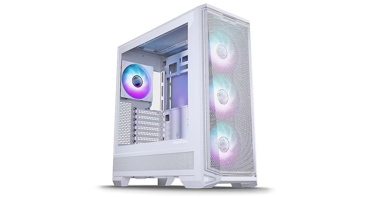Phanteks Eclipse G400 D-RGB, Tempered Glass, White (PH-EC400GA_DMW01)