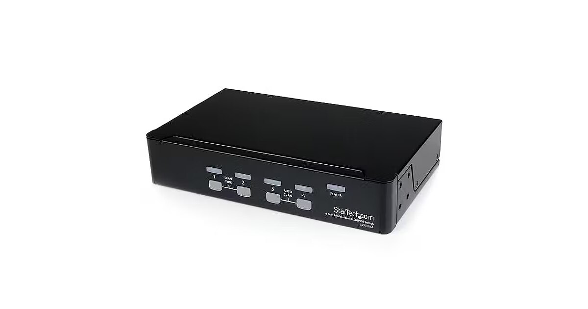 Startech 4 PORT VGA USB KVM SWITCH IN (SV431USB)