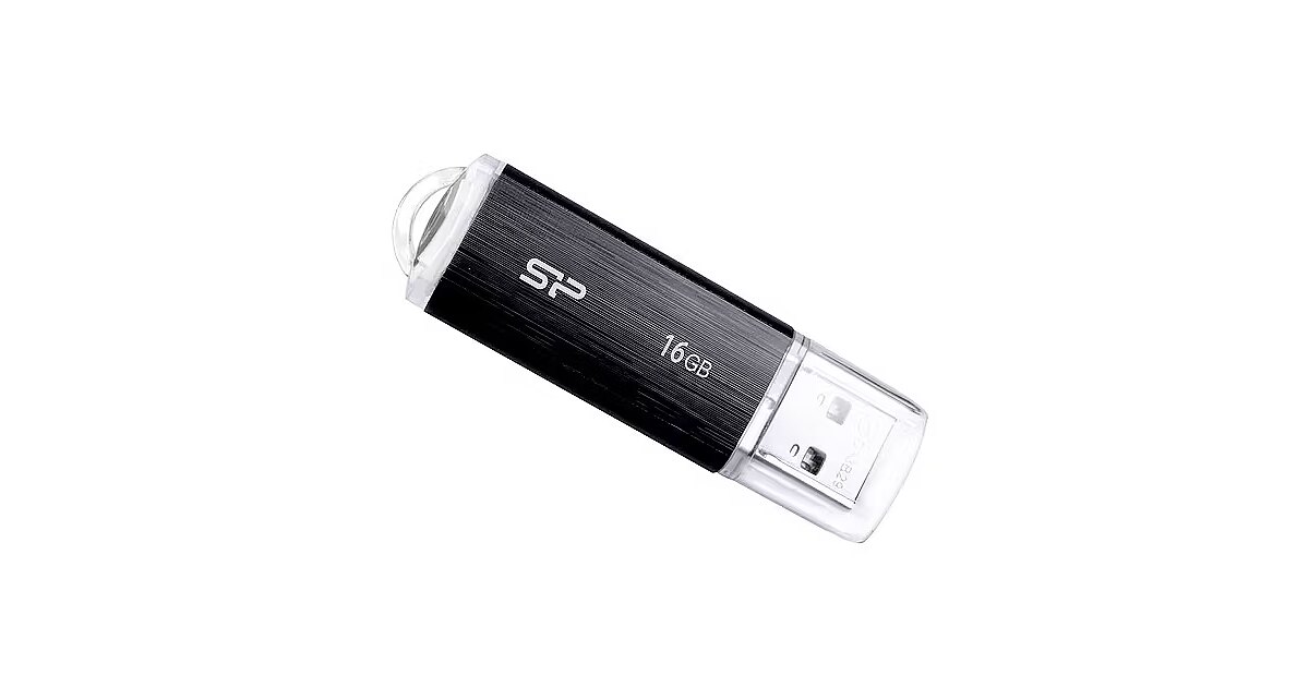 Silicon Power Ultima U02, 16GB, Black (SP016GBUF2U02V1K)