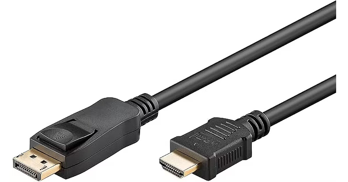 Goobay DisplayPort 1.2 to HDMI, 3m (64837)