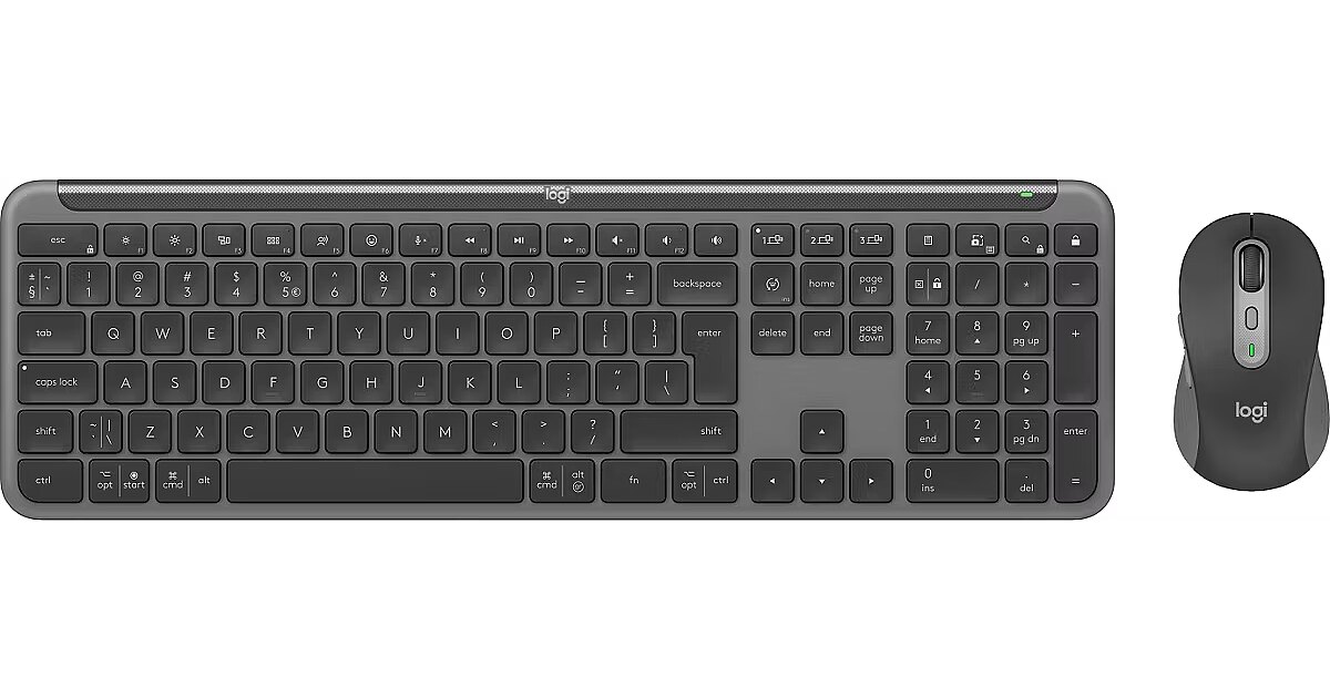 Logitech MK950 signature Slim Combo, Graphite, US (920-012490)