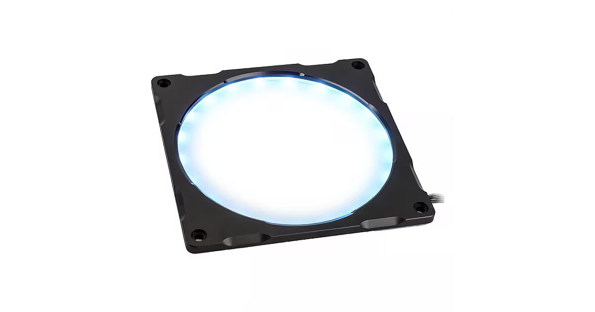 Phanteks Halos Lux 140mm RGB Fan Frame, Black (PH-FF140RGBA_BK01)
