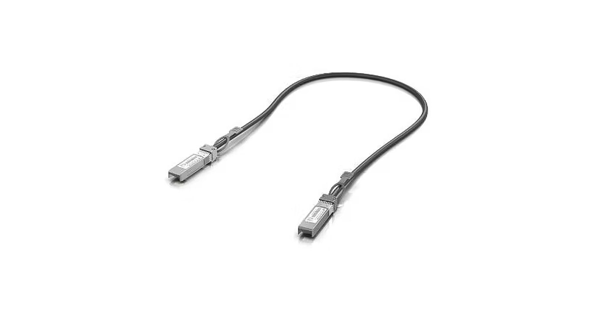 Ubiquiti UniFi Direct Attach Copper Cable 10Gbps 0.5m (UACC-DAC-SFP10-0.5M)
