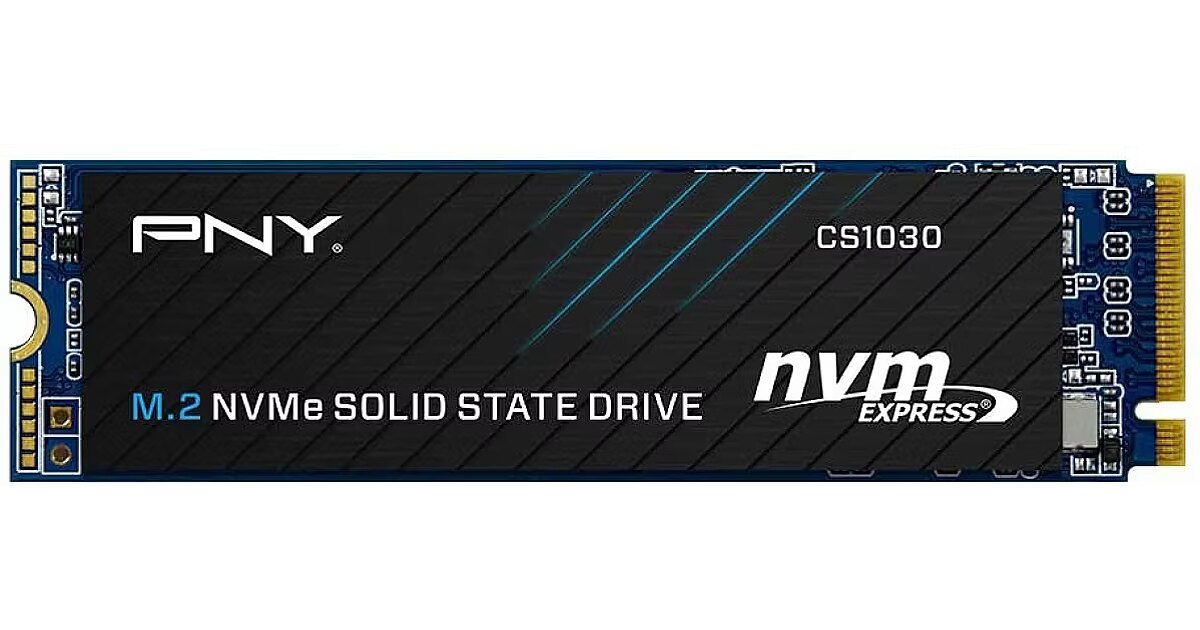 PNY Technologies CS1030, 500GB, M.2 Gen3 x4 (M280CS1030-500-RB)