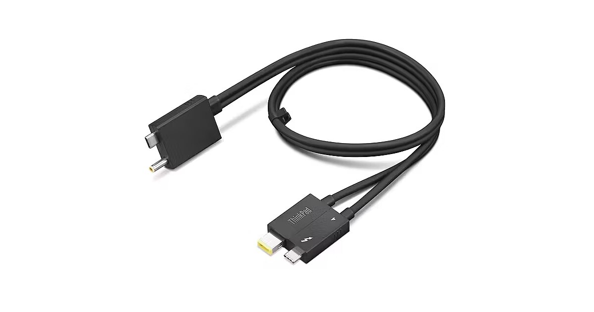 Lenovo ThinkPad Thunderbolt 4 WorkStation Dock Split Cable 4X91K16970 ...