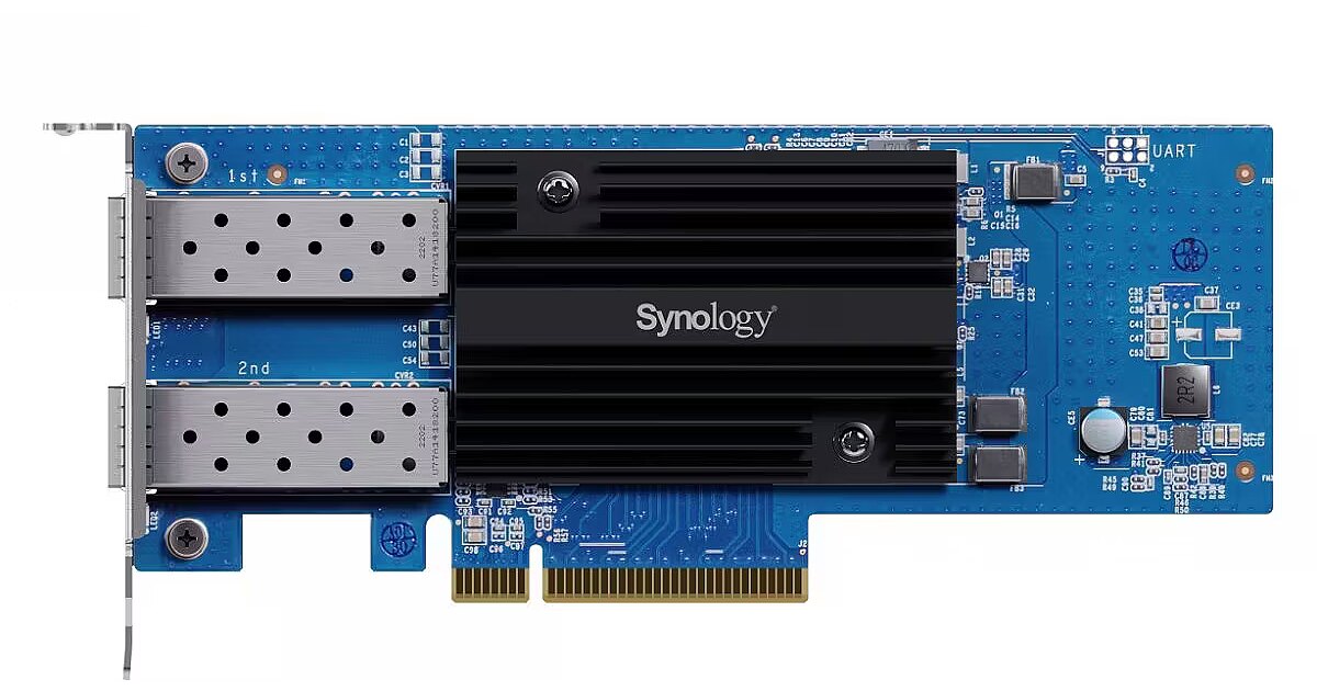 Synology E25G30-F2 Dual-port 25GbE SFP28 Network Adapter 8xPCIe 3.0 ...