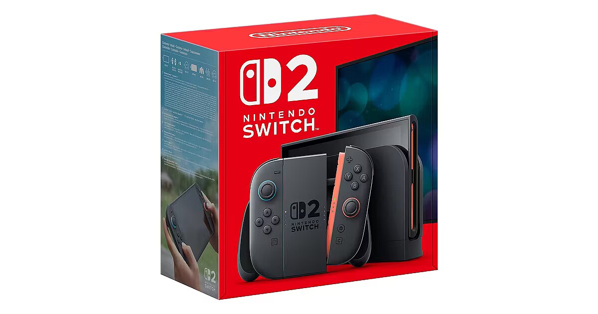 Nintendo Switch 2 portable game console 20.1 cm (7.9") 256 GB ...