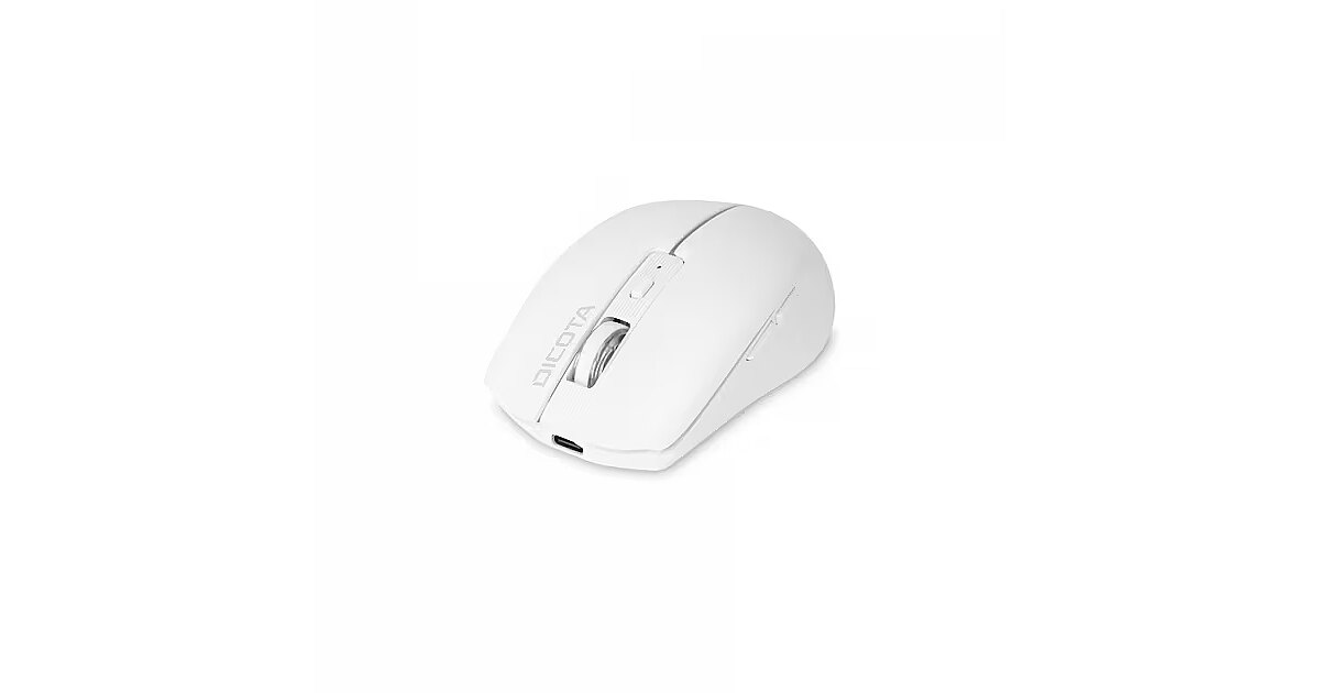 Dicota Wireless Mouse, White (D32044)