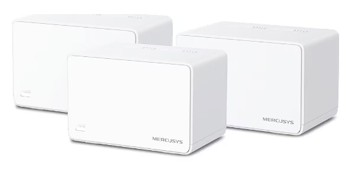 TP-LINK Mercusys Halo H3000X(3-pack) AX3000 Mesh Wi-Fi 6 System (Halo H3000X(3-pack))