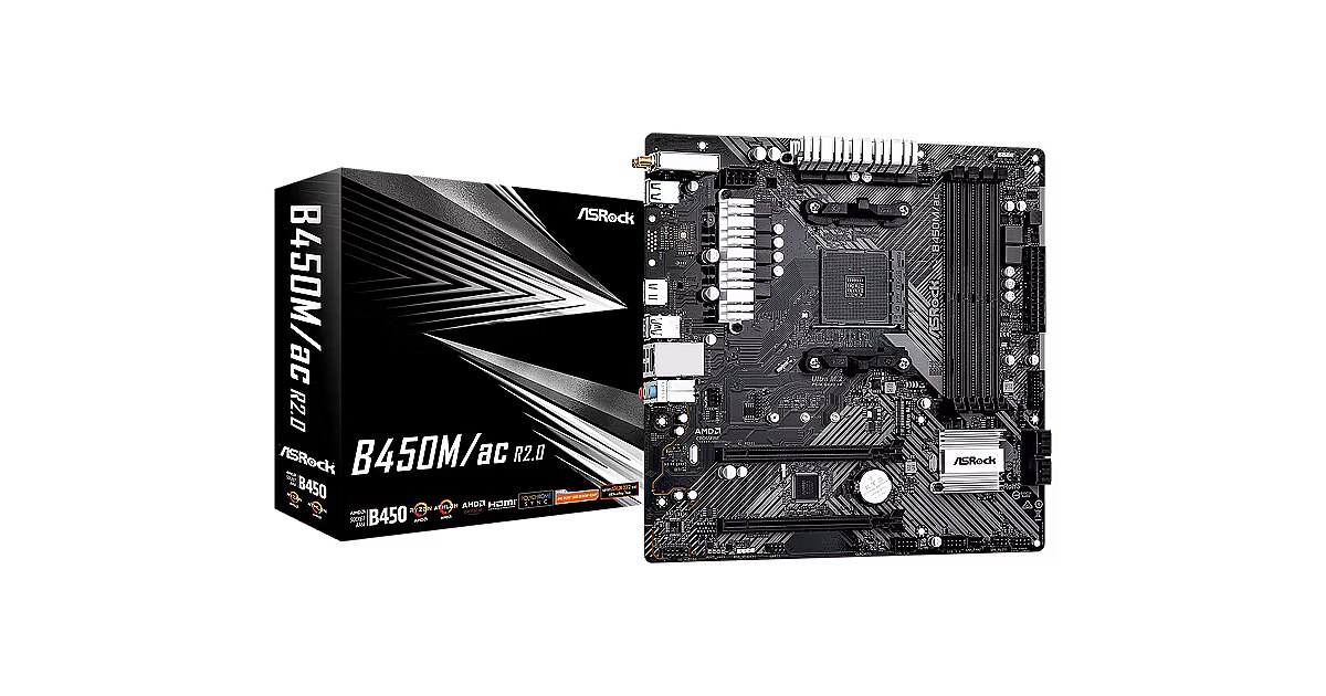 Asrock B450M/AC R2.0 (B450M/AC R2.0)