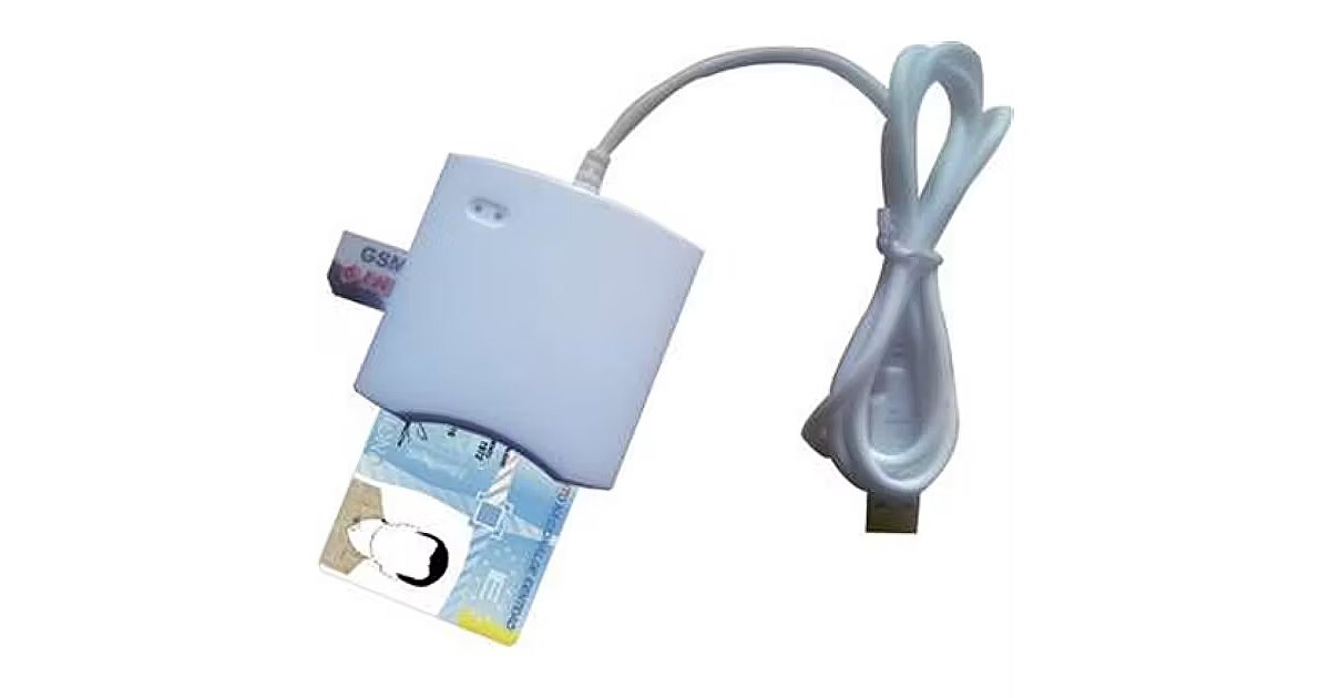 Transcend Smart Card Reader N68, White (EZ100PU-N68 WHITE)