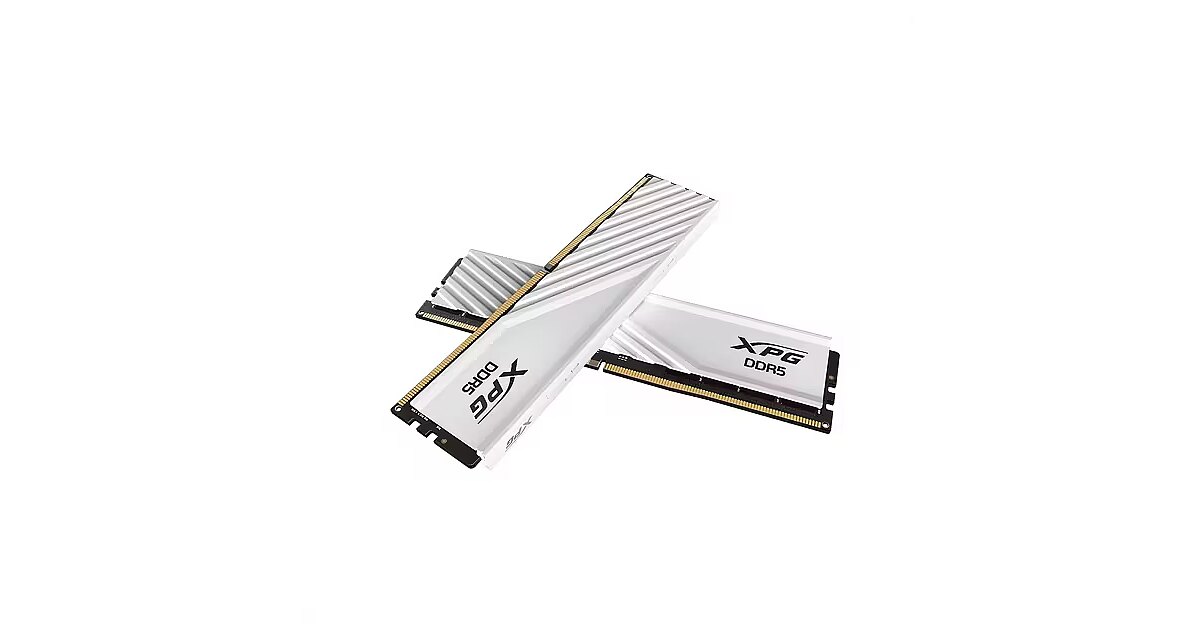 ADATA Memory XPG Lancer Blade White, 32GB, DDR5, 6000MT/s, CL36, Kit of ...