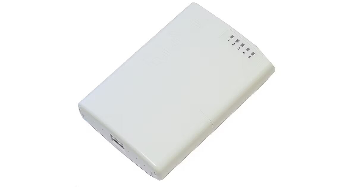 MikroTik PowerBox, Outdoor 5x Ethernet port router with PoE (MT RB750P ...