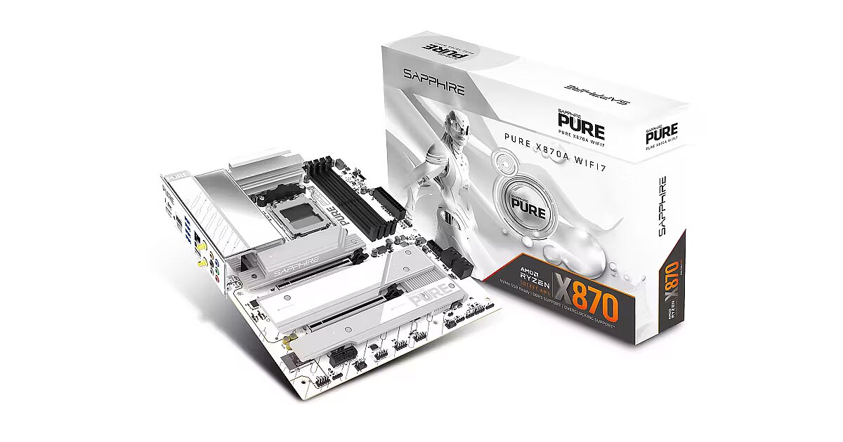 Sapphire PURE X870A WIFI 7 (52122-02-40G)