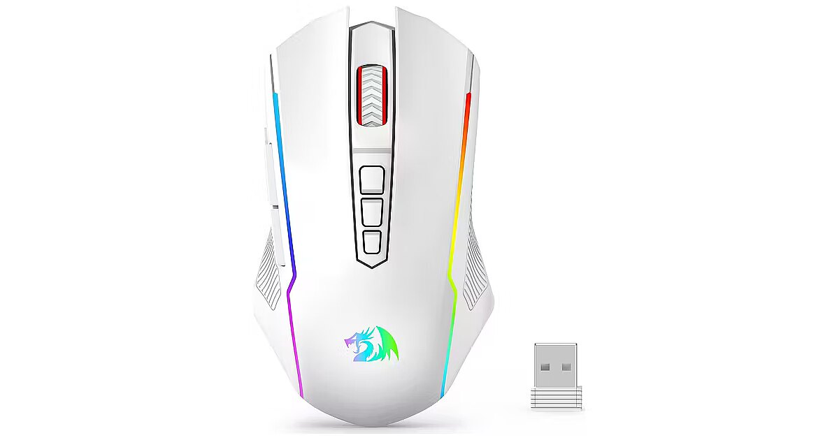 Redragon M914, White (M914W-RGB)