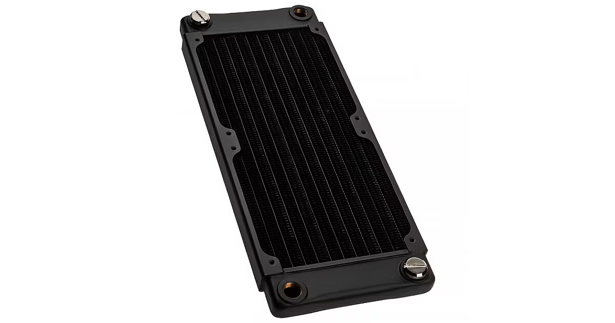 XSPC TX240 Crossflow Ultrathin Radiator, 240mm, Black (5060596650602)