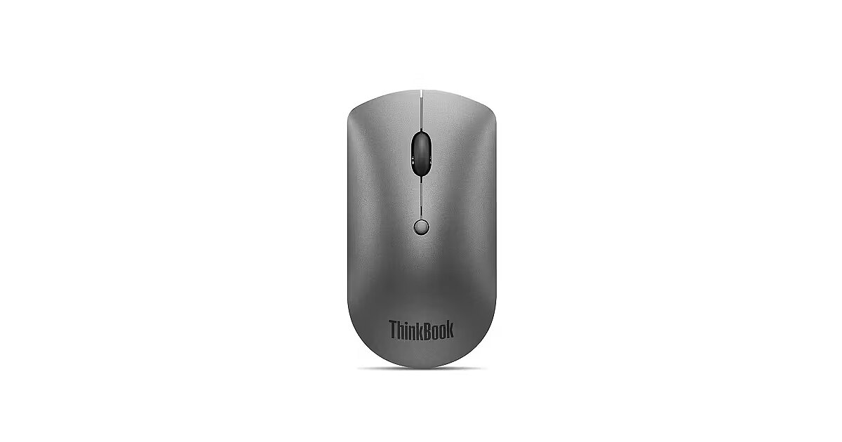 Lenovo ThinkBook Bluetooth Silent Mouse, Grey (4Y50X88824)