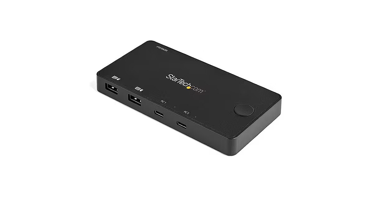 Startech 2 PORT USB C KVM SWITCH . IN (SV211HDUC)