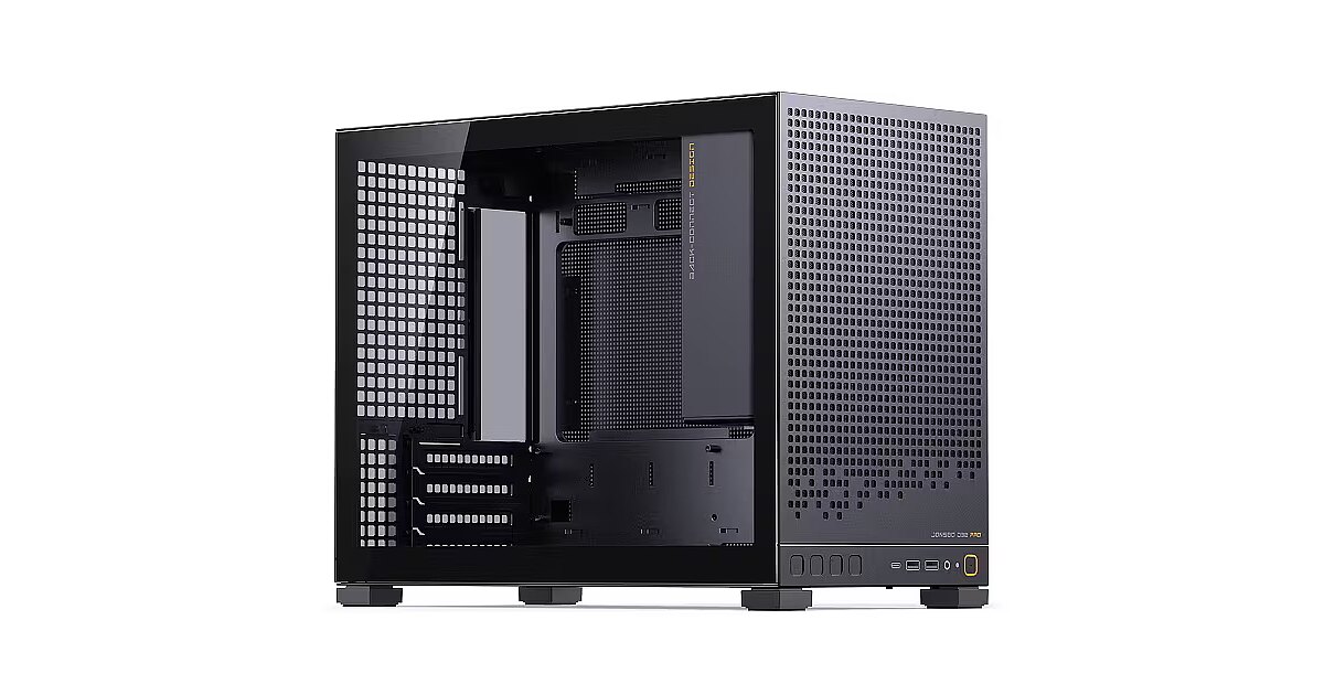 Jonsbo D32 PRO, Tempered Glass, Black (D32 PRO BLACK)