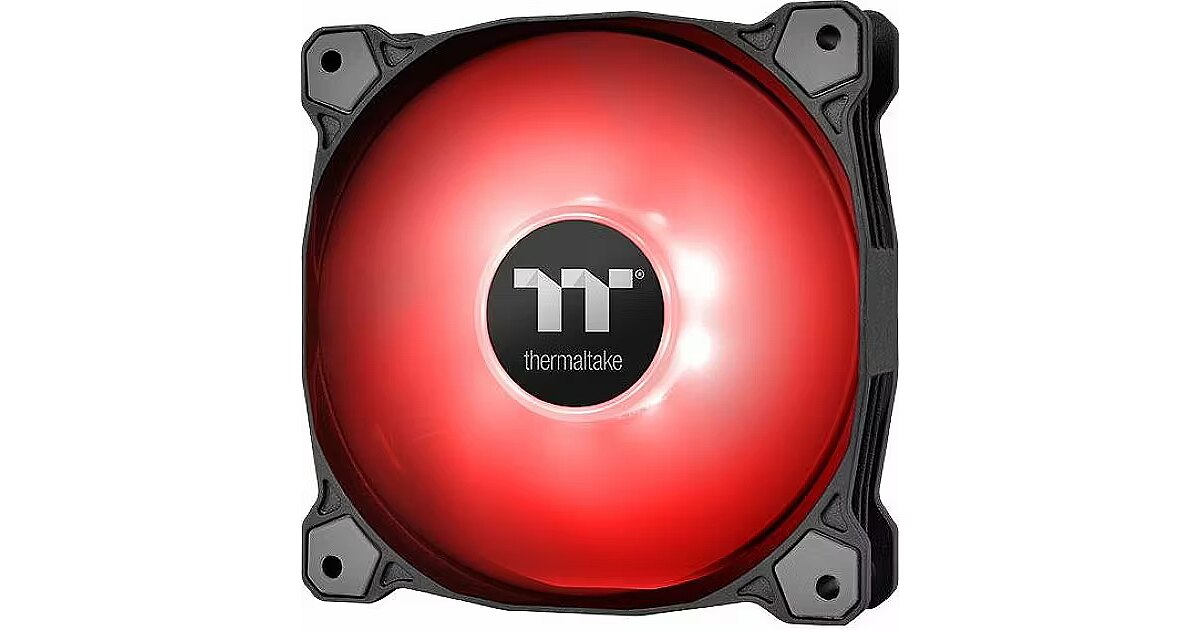 Thermaltake Pure A14 Red LED, Black (CL-F110-PL14RE-A)
