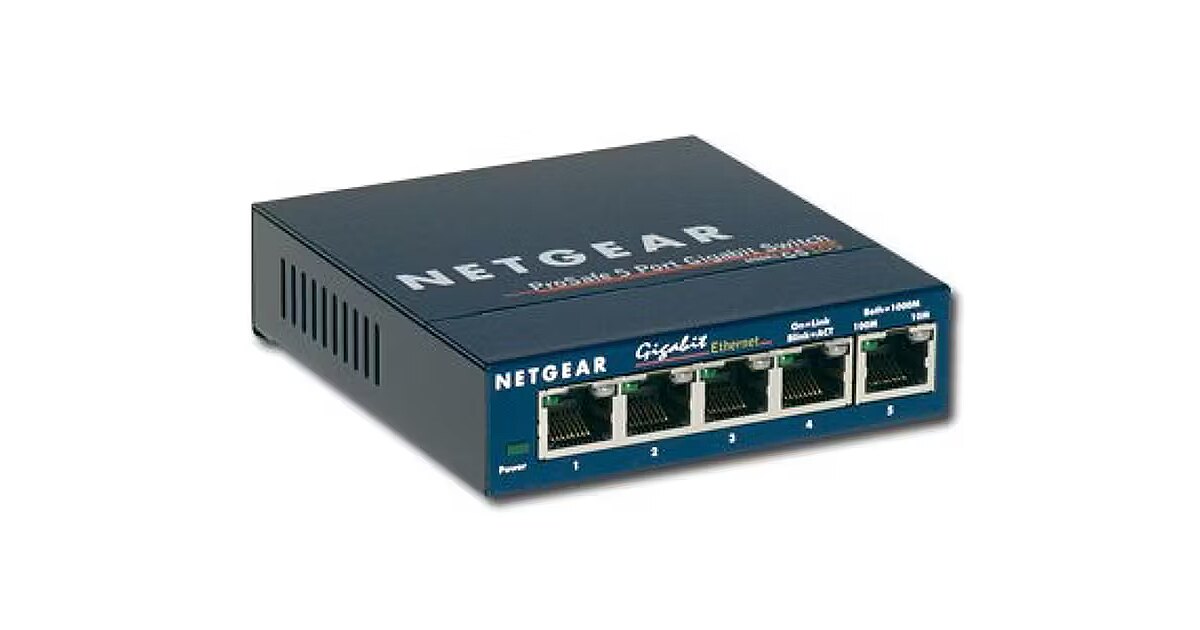 Netgear ProSafe GS105, 5x 1G (GS105GE)