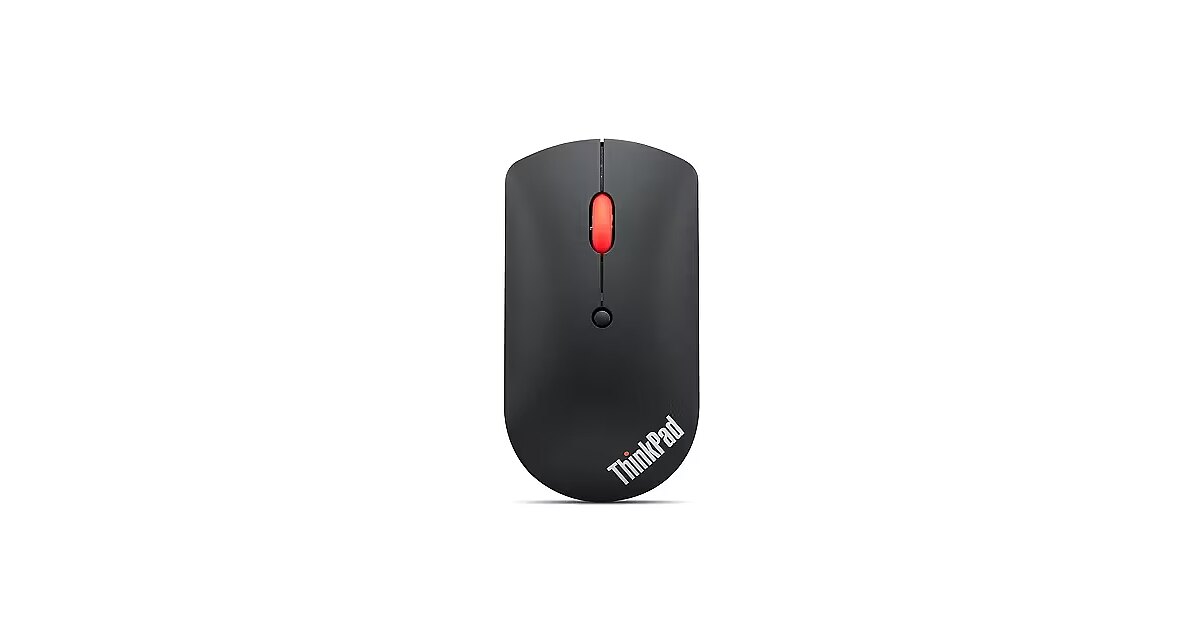 Lenovo ThinkBook Bluetooth Silent Mouse, Black (4Y50X88822)