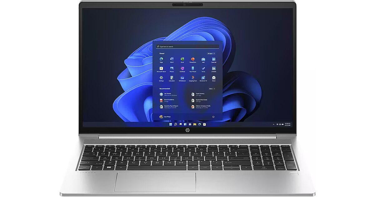 Hewlett Packard ProBook 450 G10 Silver, 15.6" FHD IPS, Core i7-1355U ...