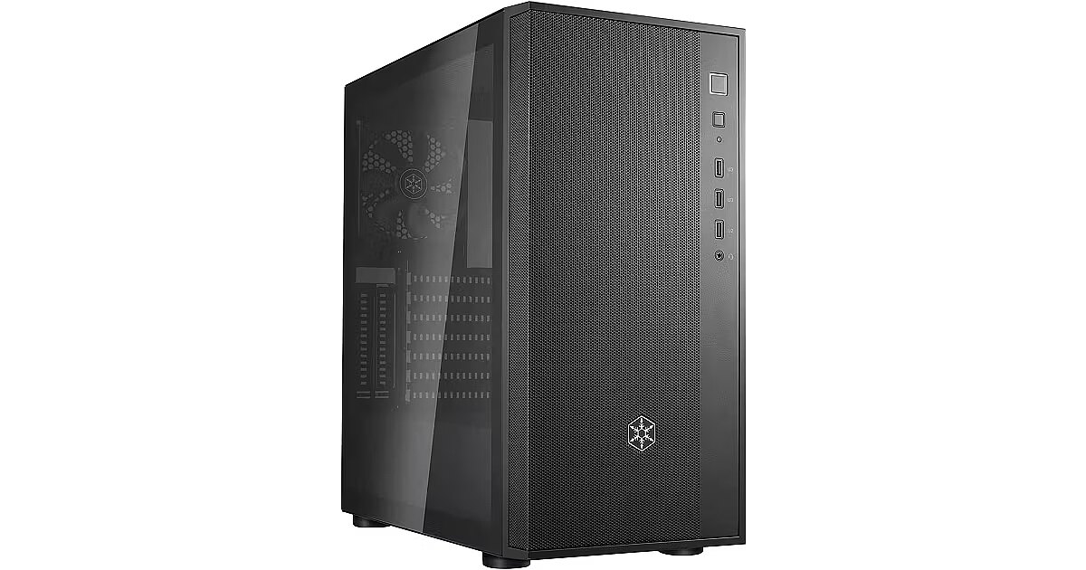 Silverstone Fara R1 V2, Tempered Glass, Black (SST-FAR1B-G-V2)