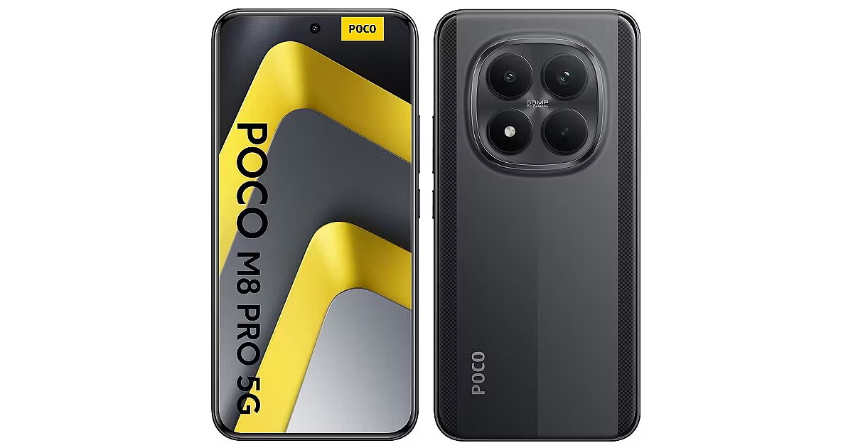 Xiaomi Poco M8 Pro 5G, 8GB/256GB, Black (MZB0ML4EU)