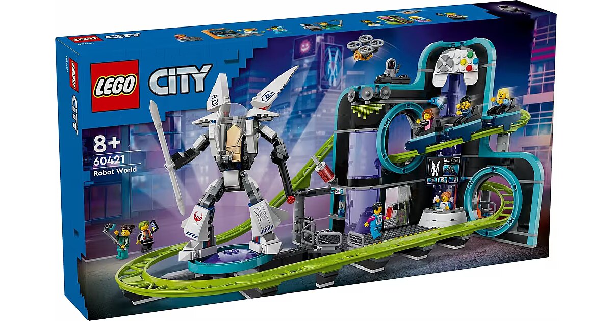 Lego Robot World Roller-Coaster Park (60421)