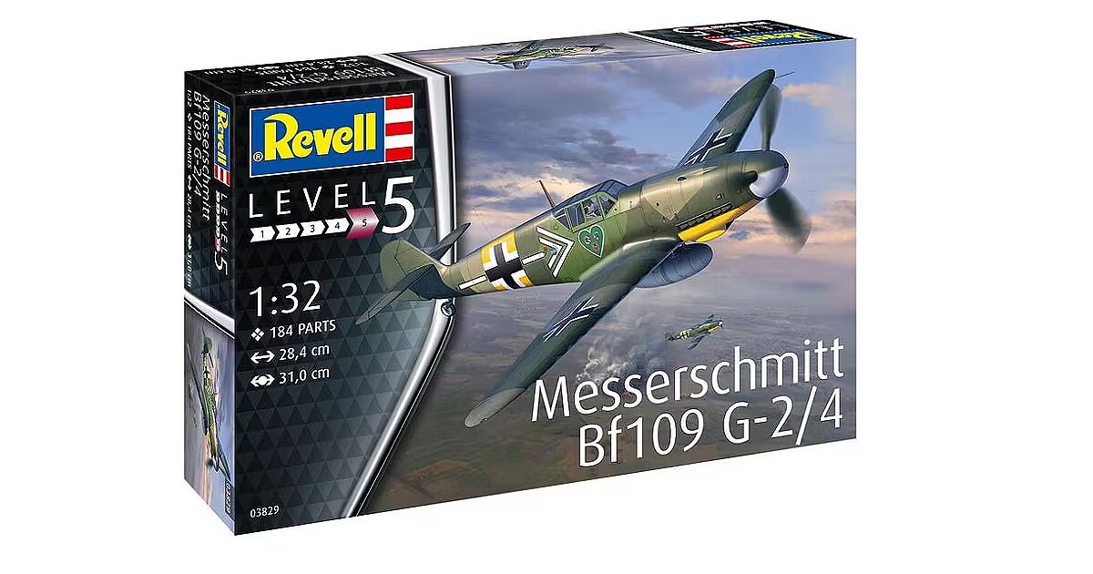 Revell Messerschmitt BF 109G-2/4 1/32 (03829)
